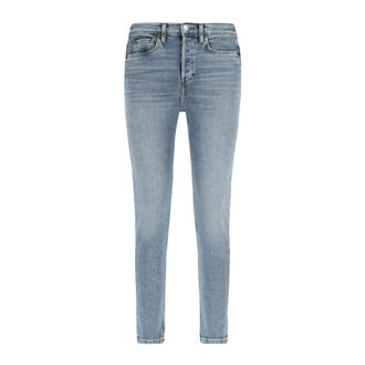 Re/Done Klassische Skinny Jeans - - Jeans - Damen - Blau - W31