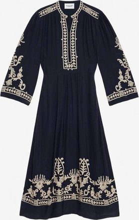 Isabel Marant Robe Feliana - Femme - Noir - Taille 34 - Marant Étoile