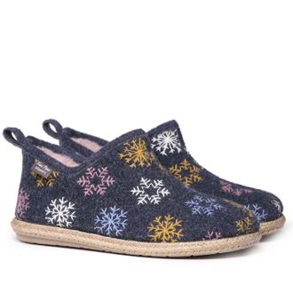 Toni Pons Damen-Hausschuh aus Filz - DUNA-CP - Marineblau, 39 EU