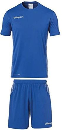 Uhlsport Uhlsport Herren Herren Trikot&Shorts Set Score Kit, azurblau/weiß, XXXL, 100335103