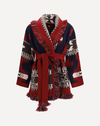 Alanui Icon Jacquard Cardigan Female S