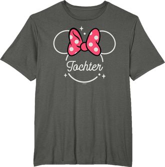 Disney Minnie Mouse Tochter Head Icon Magic Family German T-Shirt