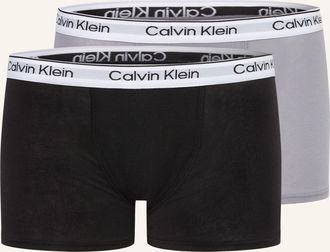 Calvin Klein 2er-Pack Boxershorts Icon Cotton Stretch schwarz