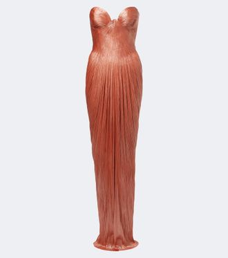 Maria Lucia Hohan Robe longue Nadira en soie