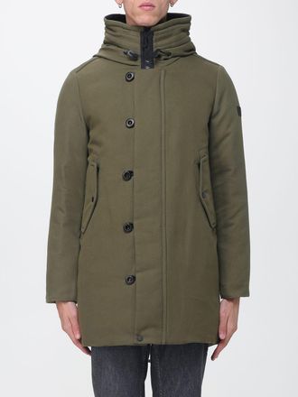 Peuterey Parka Kasa Ki longueur genou avec capuche et col en fourrure