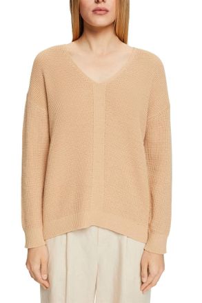 Esprit Damen 992CC1I304 Pullover, 295/CREAM BEIGE, XS