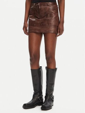 Pinko Lederrock Geordie 104957 A2I1 Braun Slim Fit