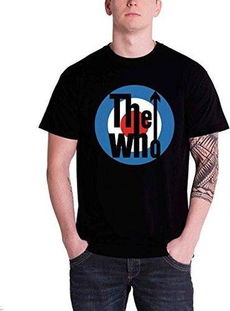 Plastic Head The Who Target Classic - T-Shirt - Homme - Noir (Black) - FR: XX-Large (Taille fabricant: XX-Large)