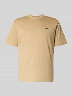 Lacoste Regular Fit T-Shirt aus reiner Baumwolle