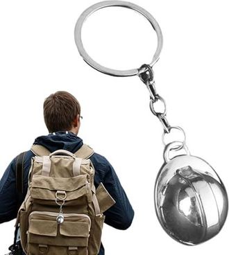 Generic Mini Keychain HAT HAT | Favors de la f&ecirc;te de construction, petit chapeau de s&eacute;curit&eacute; en construction Keychain Tiny KEY RING PENDANT POUR