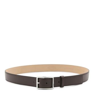 Tod's Tods G&uuml;rtel - Brown Leather Belt - Gr. 100 - in Beige - f&uuml;r Damen