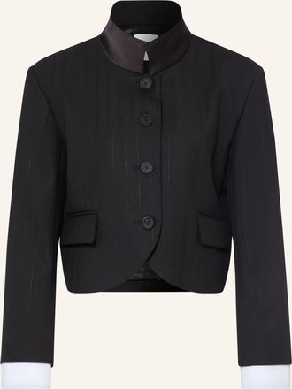 Sandro Sandro Kastenjacke Mit Glitzergarn schwarz