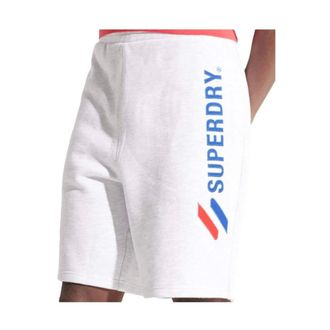 Superdry Herren, Shorts, Wei&szlig;, LGr&ouml;&szlig;e