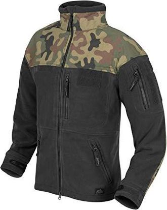 Helikon-Tex Helikon Hommes Infanterie Duty Toison Veste Noir/PL Woodland taille M