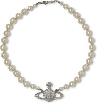Vivienne Westwood Femme, Accessoires, Beige, Taille: ONE Size Bracelet Bas Relief Perle