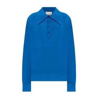 Alemais Claudia Tricot Polo - Femme - Tops - Bleu - Taille: 38 FR