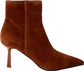 Steve Madden Sabine Stiefeletten f&uuml;r Damen, Wildleder, Kitten Heel (Cognacfarbe)