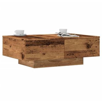 vidaXL Table basse vieux bois 90x60x31 cm bois ding&eacute;nierie - Vidaxl