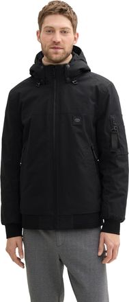 Tom Tailor Herren 1041320 Blouson Jacke mit Polsterung, 29999-Black, 3XL