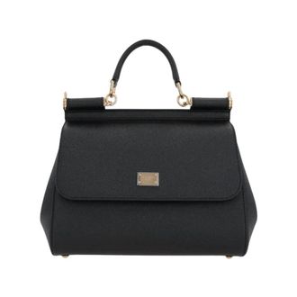 Dolce & Gabbana Sicily Gro&szlig;e Handtasche - - Bags - Damen - Schwarzk - ONE SIZE