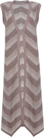 D.exterior Femme, Pulls, Brun, Taille: 42 FR Cardigan