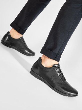 Geox Halbschuhe U Symbol B U74A5B 01143 C9999 Schwarz