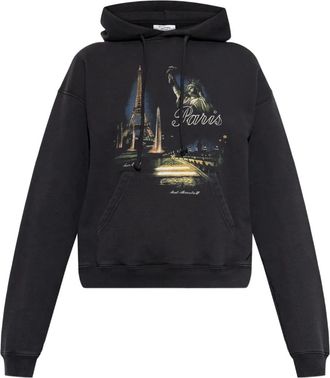 VETEMENTS printed hoodie - Schwarz