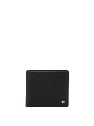 Tom Ford Portemonnaies - Small Grain Leather Bifold Wallet - Gr. unisize - in Schwarz - f&uuml;r Damen