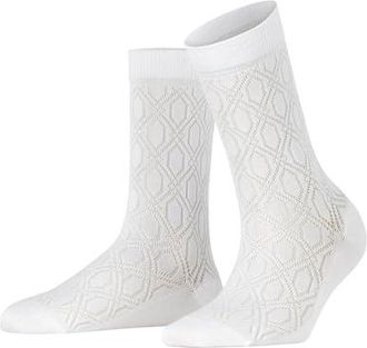 Falke Evolute W So coton fantaisie 1 paire, Chaussettes Femme, Blanc White 2000 Evolute, 35-38