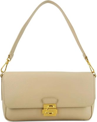 Coccinelle Femme, Sacs, Beige, Taille: ONE Size Grand sac port&eacute; &eacute;paule C-Me Lock