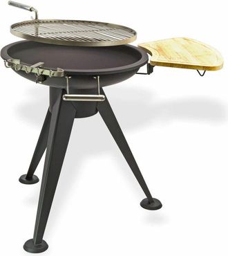 Dema Dema - Rundgrill 55cm Nevada mit Edelstahl Drehrost Grill Standgrill Holzkohlegrill