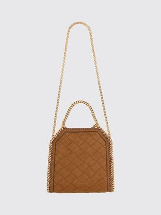 Stella McCartney Falabella Gewebte Handtasche aus Wildlederimitat