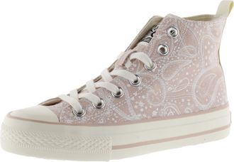 Victoria High-Top Tribu Canvas Bandana & Retro-Logo & Glanzfinish-Sohle 1057102 für Damen Nude 40