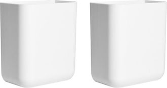 TOPBATHY 2 Stücke Boxen Aufbewahrungsbox Für Die Wand Lagerbehälter Wandhängender Korb Selbstklebender Fernbedienungshalter Telefonhalter Abs Handy Ladestation