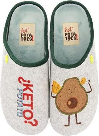 Hot Potatoes Femme Donard Chausson, Gris, 39 EU