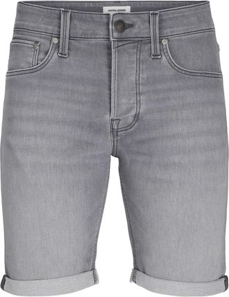Jack & Jones JACK&JONES Herren Jjirick Jjicon I.k Sq 063 Sn Shorts, Grey Denim, XXL