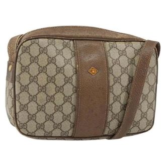 Gucci Sac bandouli&egrave;re en plastique Pre-owned - Femme - Pre-owned - Beige - Taille: ONE Size