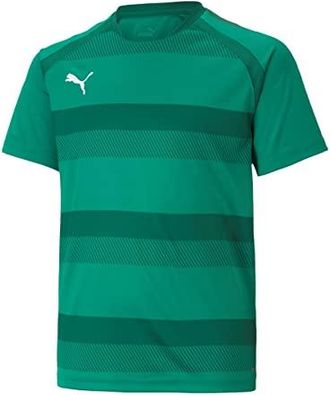 Puma teamVision 176 Maillot pour enfant Vert/blanc