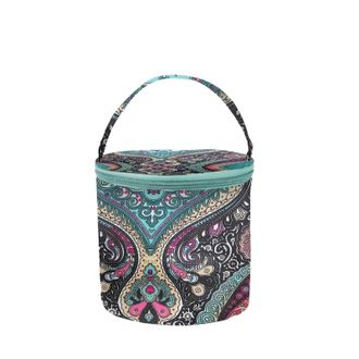 Generic Tragbare Runde Garn Lagerung Taschen Stricken Wolle Organizer wasserdichte H&auml;keln Haken Tasche for N&auml;hen Zubeh&ouml;r Werkzeuge(B-2)