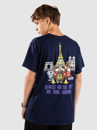 A.Lab Jerry Clout Paris T-Shirt navy