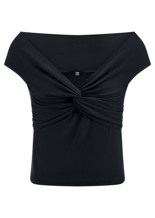 Riani Jersey-Top mit Twist-Detail