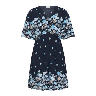 Kaffe Femme, Robes, Bleu, Taille: 48 FR Robes Courtes