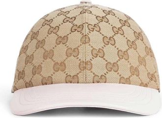 Gucci Cotton Hat with Lion Embroidery