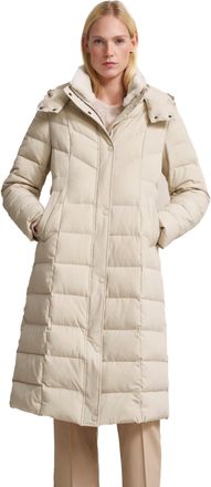 Bugatti Damen Mantel 660913-61290 Regular Fit, Innentaschen, Steppmantel, abnehmbare Kapuze