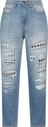 Love Moschino HOSEN & R&Ouml;CKE - Jeanshosen auf YOOX.COM