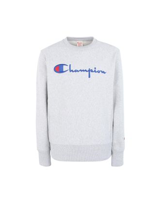 CHAMPION REVERSE WEAVE CREWNECK SWEATSHIRT LOGO