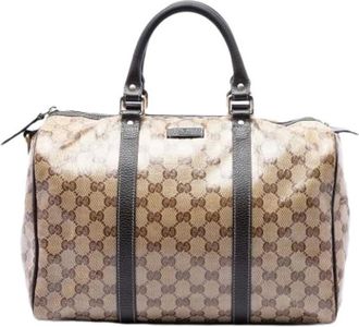 Gucci Sac Boston Pre-owned - Femme - Pre-owned - Beige - Taille: ONE Size
