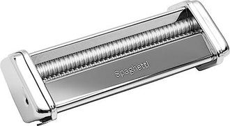 Marcato Marcato Nudelmaschinen-Aufsatz, für Spaghetti, 2 mm Kreisschnitt, verchromter Stahl, Hergestellt in Italien, kompatibel mit Atlas 150 und Atlasmotor, 