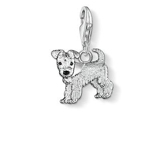 Thomas Sabo Thomas Sabo Damen Charm-Anh&auml;nger Hund Charm Club 925 Sterling Silber 0841-007-12