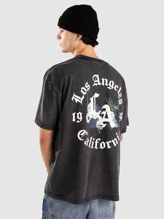 Empyre La Floral Boxy T-Shirt vintage black